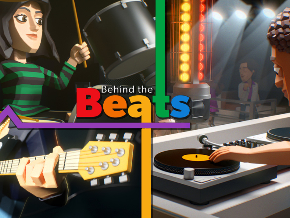 "Behind the Beats," an animated anthology of pop music - Unifrance