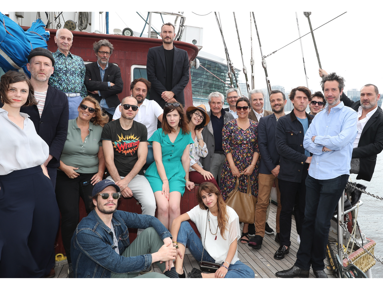 The full crew of the artistic delegation in Yokohama - UniFrance