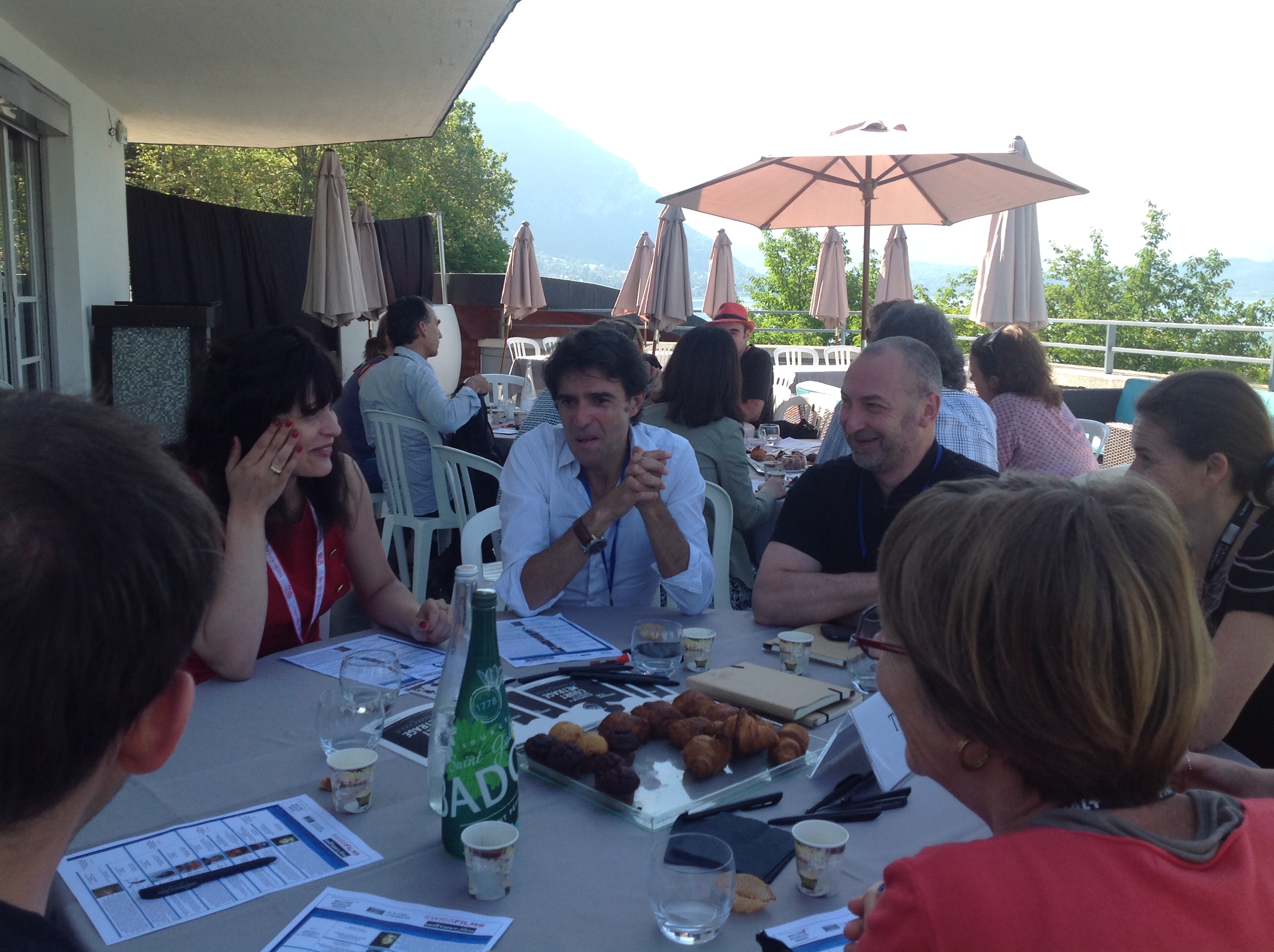 Un matin au Festival d'Annecy avec UniFrance - Unifrance