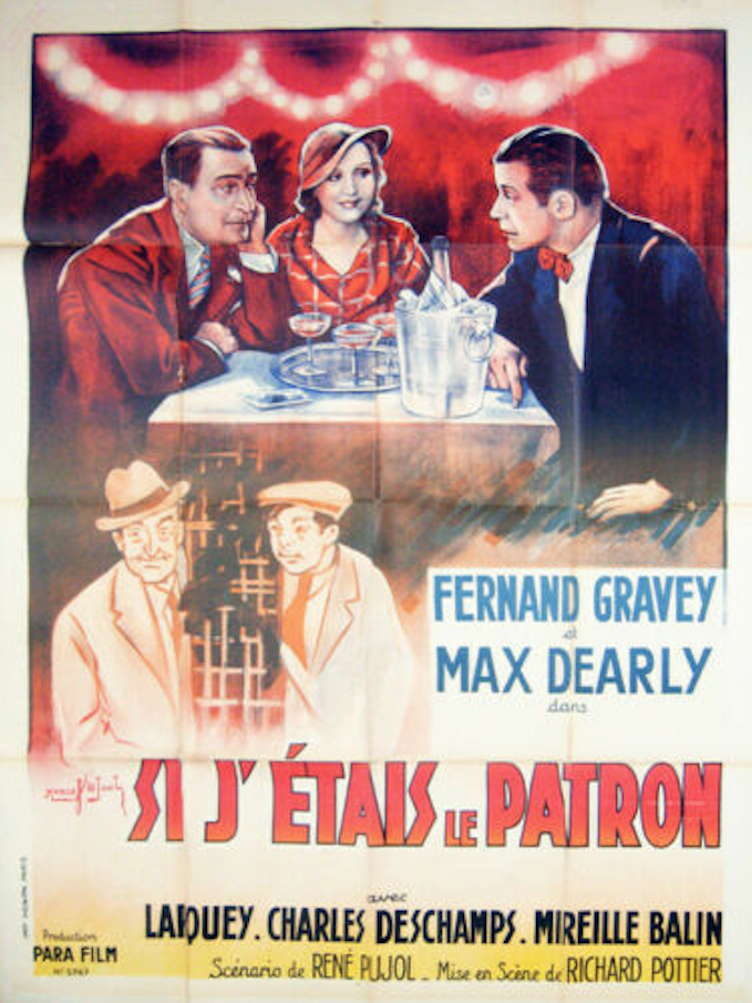 Si j'étais le patron de Richard Pottier (1934) - Unifrance
