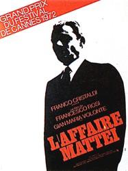 The Mattei Affair de Francesco Rosi (1972) - UniFrance